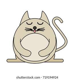 Cat Cartoon Icon Image Stock Vector (Royalty Free) 719194924 | Shutterstock