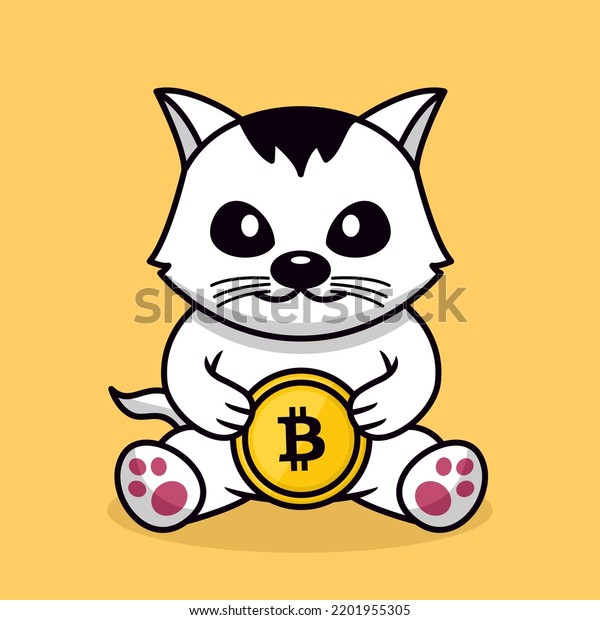 Cat Chibi Animal Vector Illustration Stock Vector (Royalty Free ...