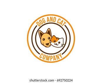 Cat Dog Icon: vector de stock (libre de regalías) 692750224 | Shutterstock