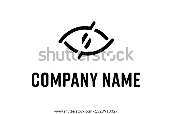 Cat Eye Logo Design Modern Vector Stock Vector (Royalty Free ...