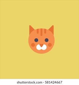 108,075 Cat icon flat Images, Stock Photos & Vectors | Shutterstock