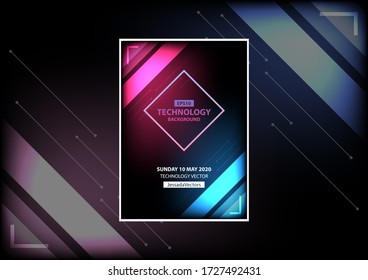 Catalog Technology Abstract A4 Vector Eps10 Stock Vector (Royalty Free ...