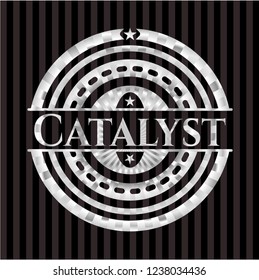 Catalyst Silvery Shiny Badge Stock Vector (Royalty Free) 1238034436 ...