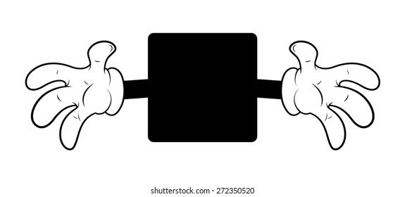 Catching Hands Vector Banner Graphic Design Stock Vector (Royalty Free ...
