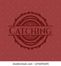 Catching Red Icon Emblem Stock Vector (Royalty Free) 1191091870 ...