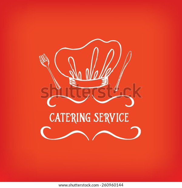 Catering Service Design Logo Stock Vector (Royalty Free) 260960144 ...