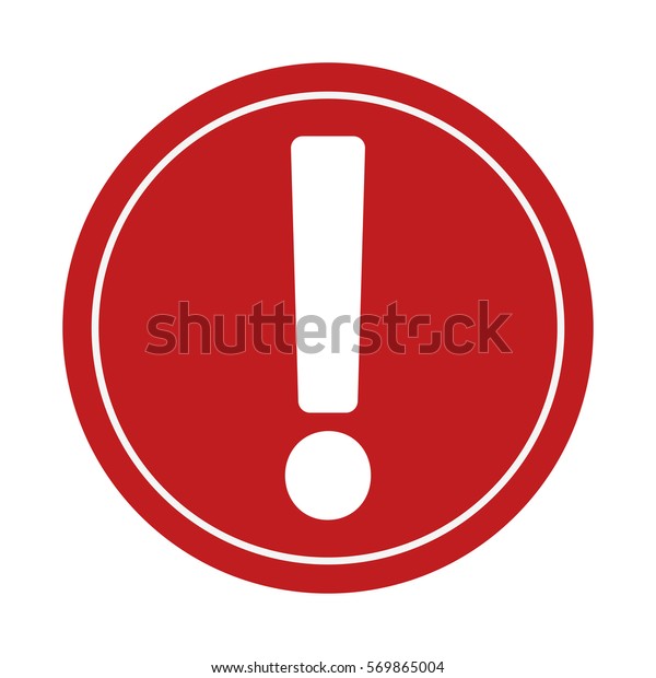 Caution Advice Stop Sign Road Vector Stock Vector (Royalty Free ...