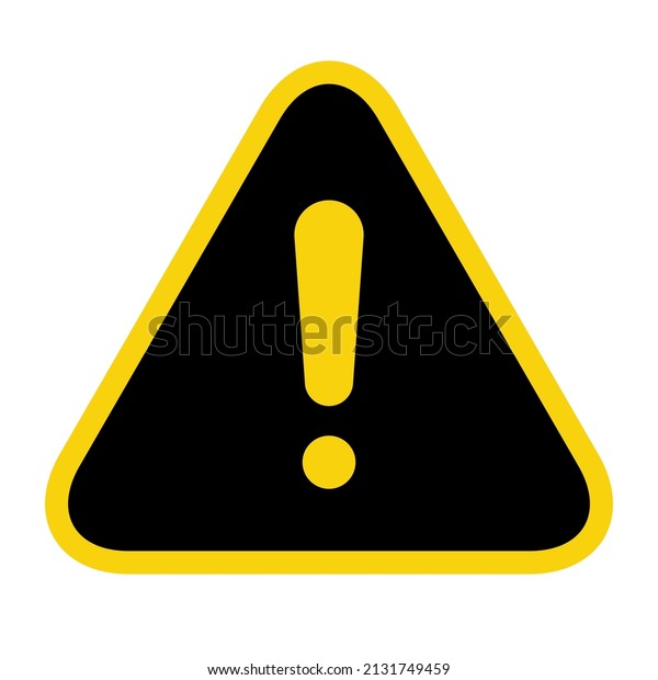 Caution Alarm Danger Sign Attention Vector: เวกเตอร์สต็อก (ปลอดค่า ...