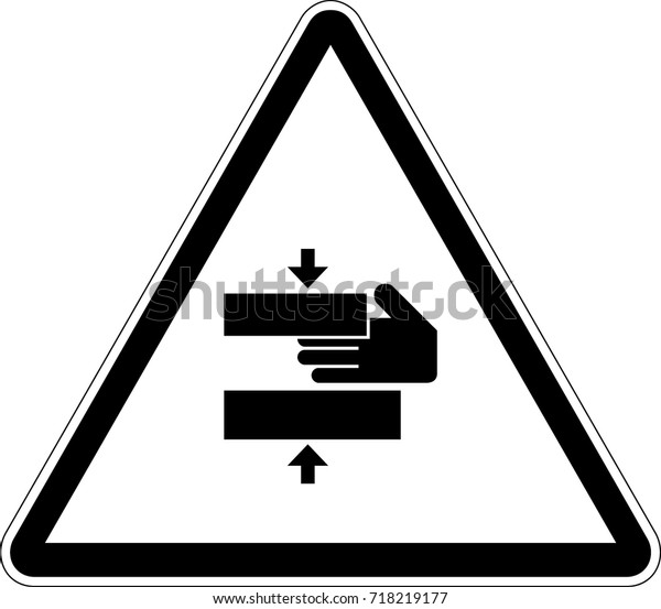 Caution Hidden Drive Ahead Sign Stock Vector (Royalty Free) 718219177 ...