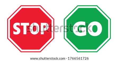 Stop And Go Signs | Free download on ClipArtMag