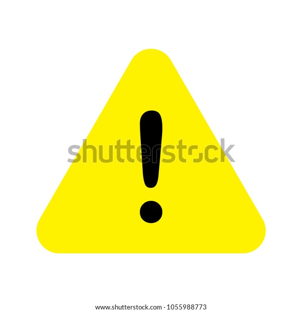 Caution Sign Attention Signexclamation Mark Vector Stock Vector ...