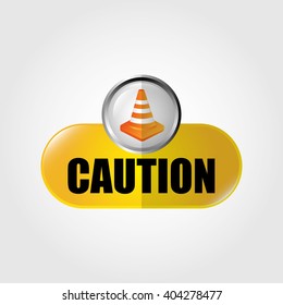 Caution Sign Design Stock Vector (Royalty Free) 404278477 | Shutterstock