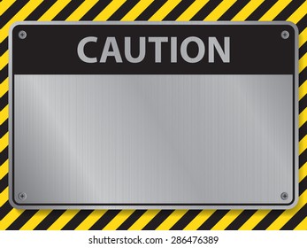 Caution Sign Illustration Vector Stock Vector (Royalty Free) 286476389 ...