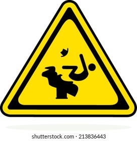 Attention Magic Trick Caution Magician Hat Stock Vector (Royalty Free ...