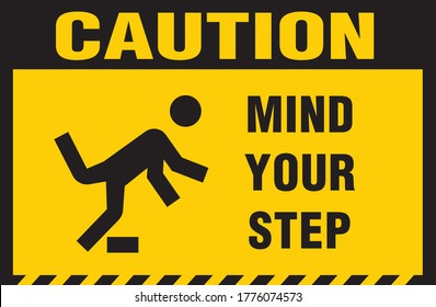 744 Mind Your Step Images, Stock Photos & Vectors | Shutterstock