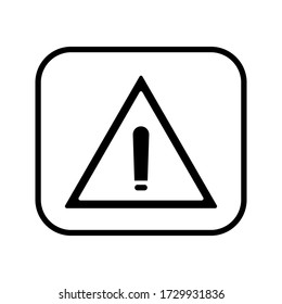 Caution Symbol Package Signs Stock Vector (Royalty Free) 1729931836 ...