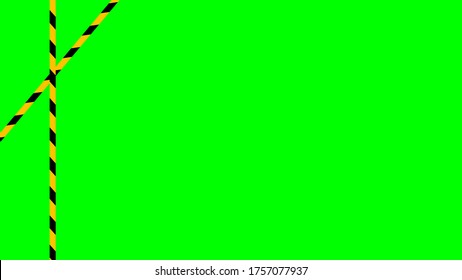 Caution Tape Stripe On Green Screen: เวกเตอร์สต็อก (ปลอดค่าลิขสิทธิ์ ...