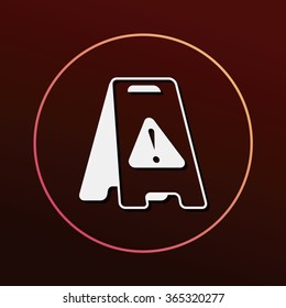 Caution Wet Floor Icon Stock Vector (Royalty Free) 365320277 | Shutterstock