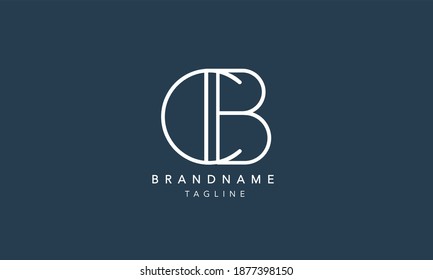 Cb Alphabet Initial Letter Monogram Icon Stock Vector (Royalty Free ...