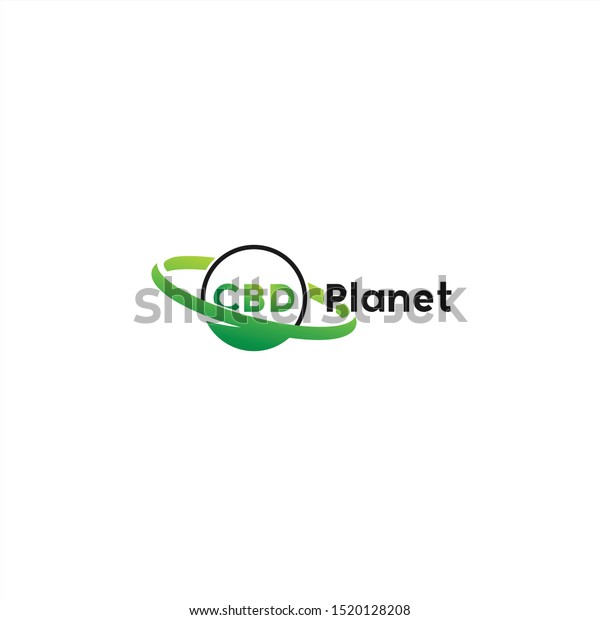 Cbd Letter Using Planet Logo Stock Vector (Royalty Free) 1520128208 ...