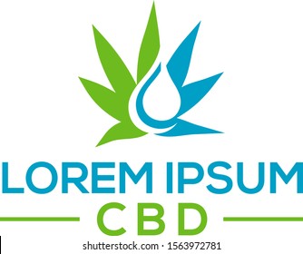 Cbd Logo Vectors Design Template Stock Vector (Royalty Free) 1563972781 ...