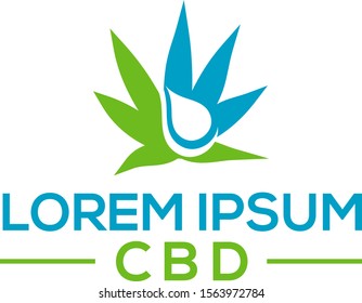 Cbd Logo Vectors Design Template Stock Vector (Royalty Free) 1563972784 ...