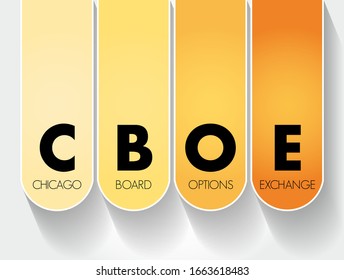 62 Cboe Images, Stock Photos & Vectors | Shutterstock