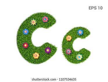 Cc Capital Capital Letters Alphabet Texture Stock Vector (Royalty Free ...