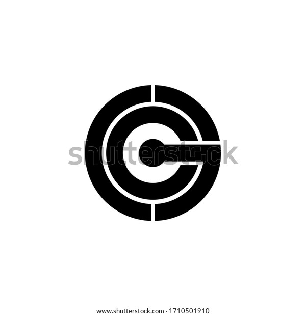 Ccg Letter Original Monogram Logo Design Stock Vector (Royalty Free ...