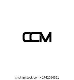 Ccm Letter Original Monogram Logo Design Stock Vector (Royalty Free ...