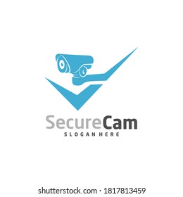 Cctv Camera Check Icon Logo Design Stock Vector (Royalty Free ...