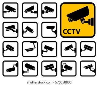 17,015 Cctv icon set Images, Stock Photos & Vectors | Shutterstock