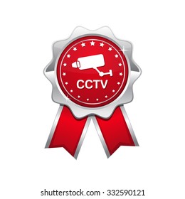 Cctv Sign Red Vector Icon Design Stock Vector (Royalty Free) 332590121 ...