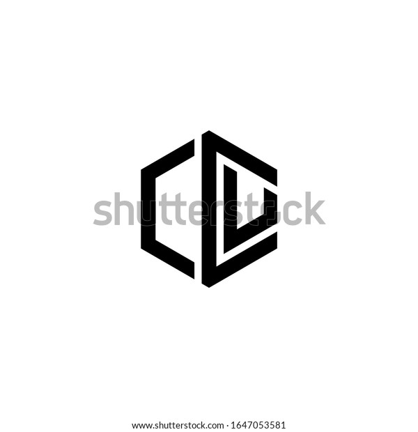 Ccu Letter Logo Design Polygon Monogram Stock Vector (Royalty Free ...