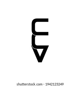 Ccv Letter Original Monogram Logo Design Stock Vector (Royalty Free ...