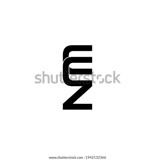 Ccz Letter Original Monogram Logo Design Stock Vector (Royalty Free ...