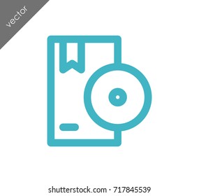 Cd Case Icon Stock Vector (Royalty Free) 717845539 | Shutterstock