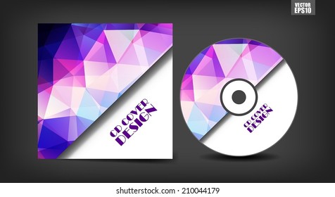Cd Cover Design Template Stock Vector (Royalty Free) 210044179 ...