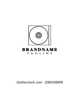 Cd Cover Logo Cartoon Design Icon Stock Vector (Royalty Free ...
