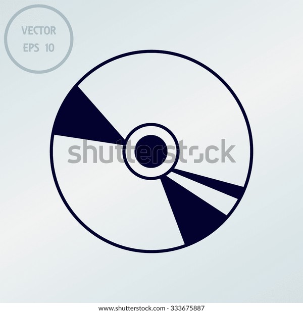 Cd Dvd Icons Stock Vector (Royalty Free) 333675887 | Shutterstock
