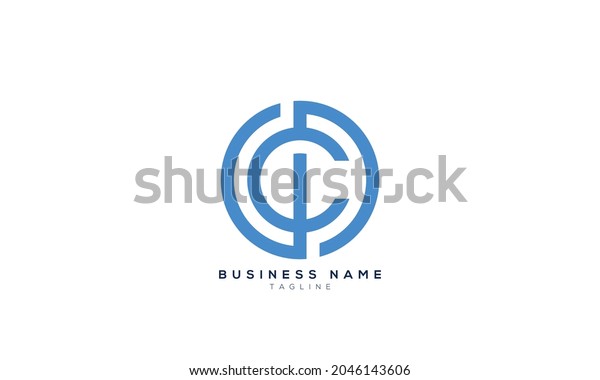 Cd Initials Monogram Letter Text Alphabet Stock Vector (Royalty Free ...