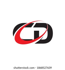 Cd Letter Logo Design Vector Stock Vector (Royalty Free) 1868527639 ...