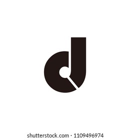 Cd Letter Vector Logo Cj Letter Stock Vector (Royalty Free) 1109496974 ...