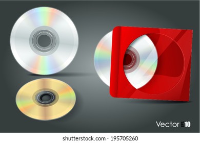 Cd Rom Cover Stock Vector (Royalty Free) 195705260 | Shutterstock