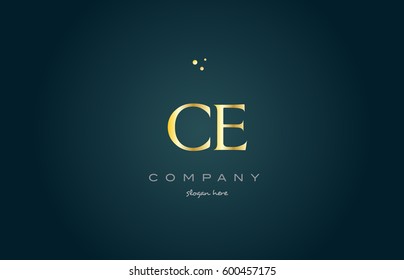 Oe O E Gold Golden Luxury Stock Vector (Royalty Free) 600436850 ...