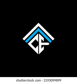Ce Letter Logo Creative Design Vector Stock Vector (Royalty Free ...
