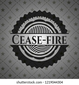 Ceasefire Dark Emblem Retro Stock Vector (Royalty Free) 1219044304 ...