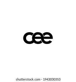 Cee Letter Original Monogram Logo Design Stock Vector (Royalty Free ...