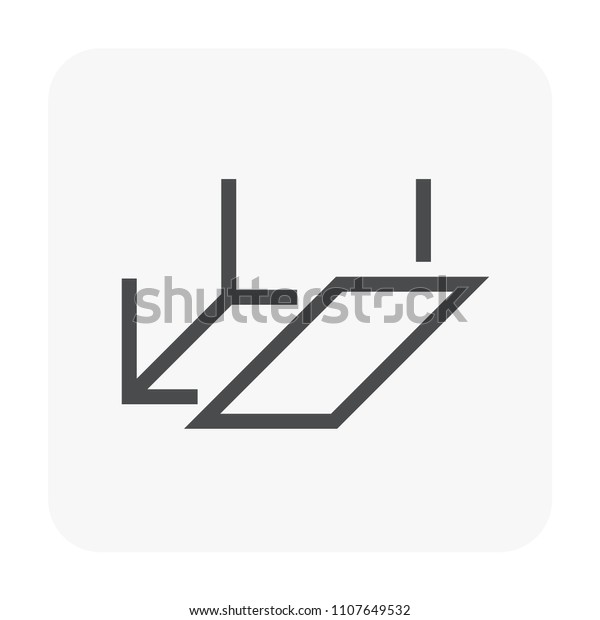 Ceiling Construction Vector Icon Consist Frame Stock Vector (Royalty ...