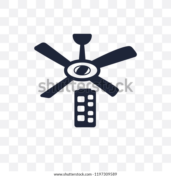 Ceiling Fan Transparent Icon Ceiling Fan Stock Vector (Royalty Free ...